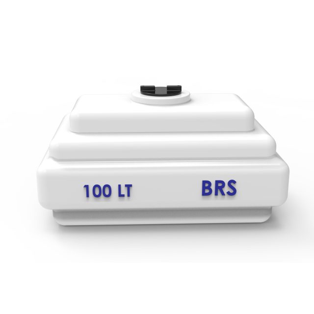 100 Litre White Caravan Water Tank - Plastic Water Tanks Shop Manufactory