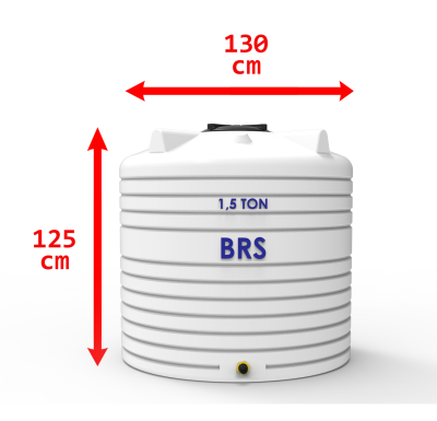 1 Ton Slim White Vertical Plastic Water Tank - Plastic Water Tanks Shop ...