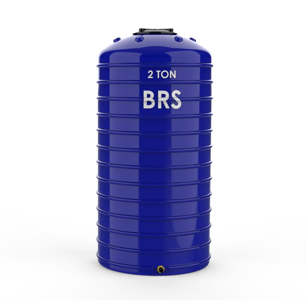 2 Tons WhitePlastic Water Tank - Plastic Water Tanks Shop Manufactory