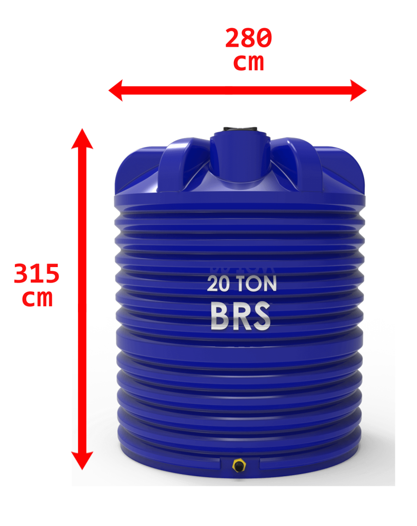 2 Tons WhitePlastic Water Tank - Plastic Water Tanks Shop Manufactory