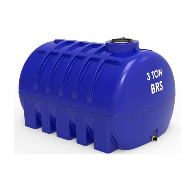 5 Tons White Horizontal Plastic Water Tank - Plastic Water Tanks Shop ...