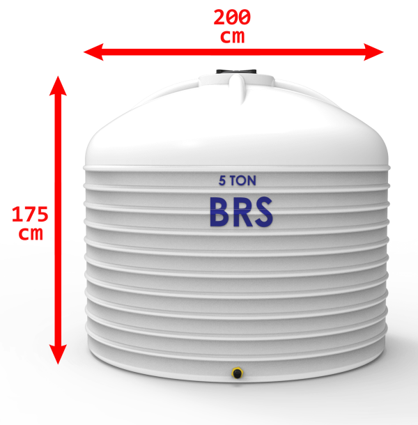 2 Tons WhitePlastic Water Tank - Plastic Water Tanks Shop Manufactory