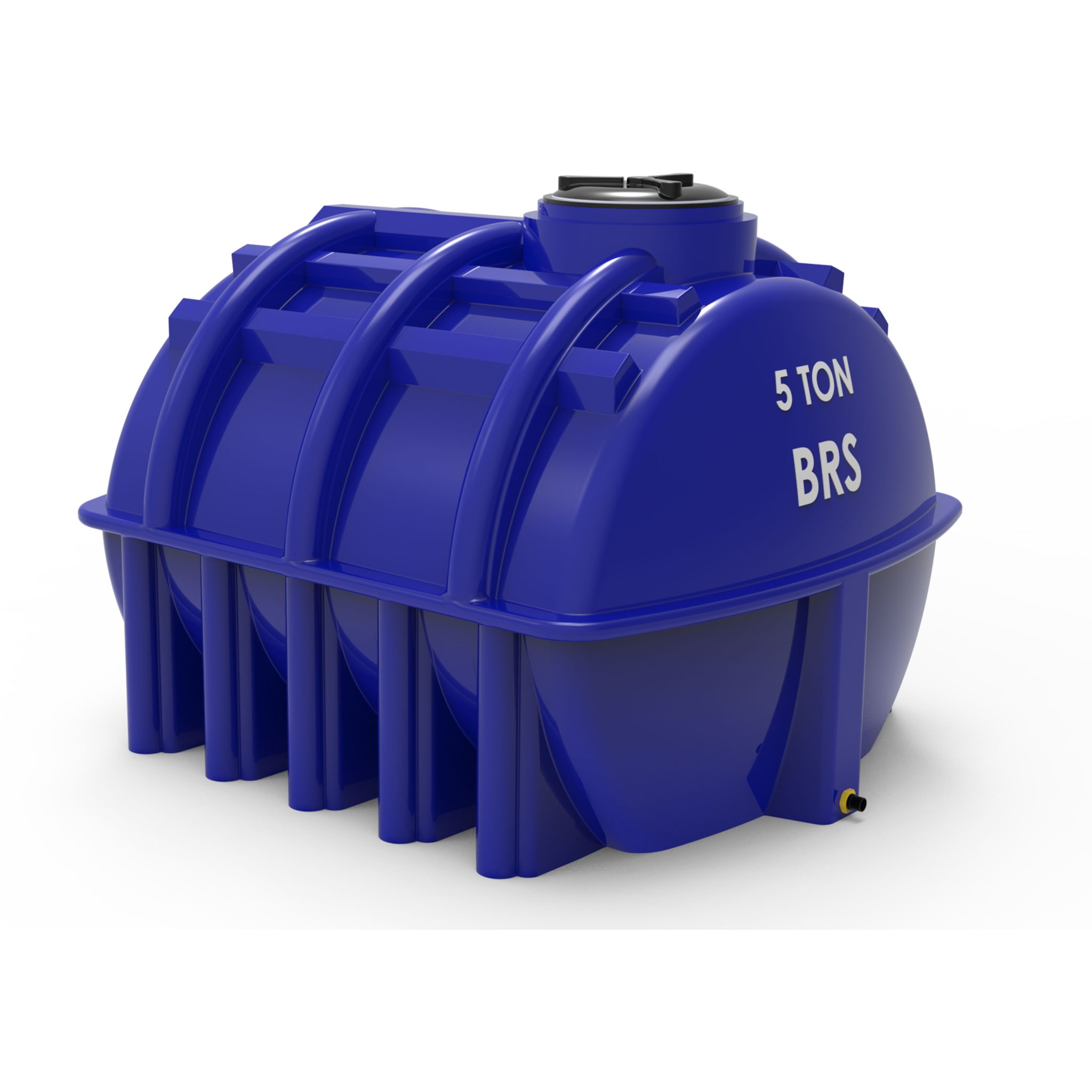 1 Ton White Horizontal Plastic Water Tank - Plastic Water Tanks Shop ...