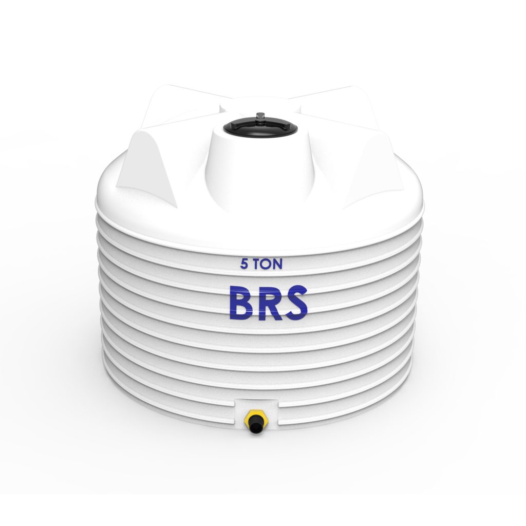 5 Tons Blue Plastic Water Tank - Plastic Water Tanks Shop Manufactory