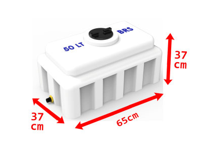 200 Litre Flat White Plastic Water Tank - Plastic Water Tanks Shop ...