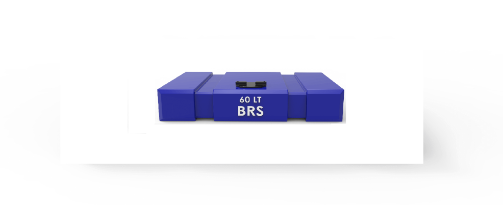 100 Litre Blue Plastic Water Tank with Breakwater - Plastic Water Tanks ...