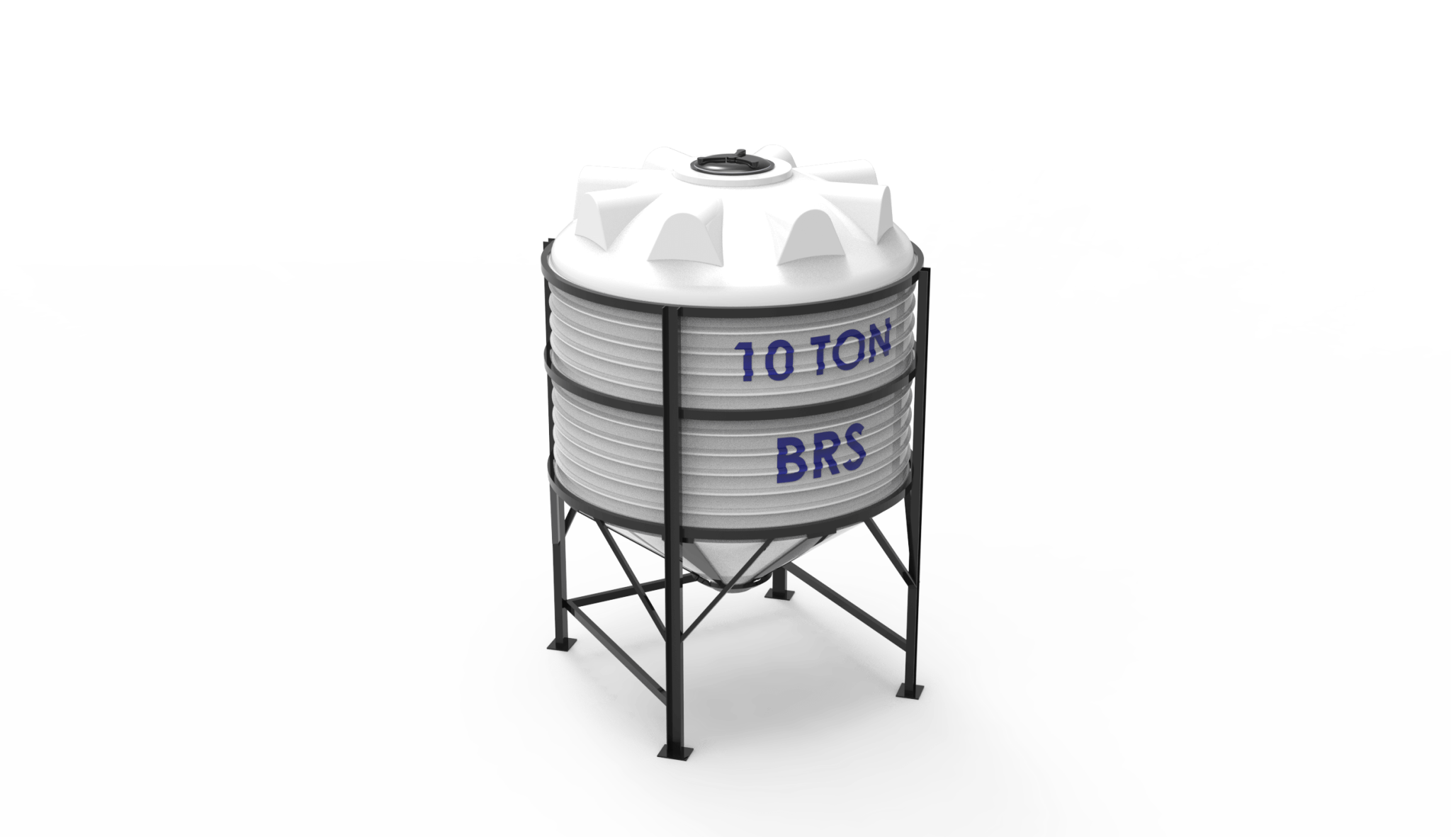 10 Ton Blue Plastic Silo Water Tank - Plastic Water Tanks Shop Manufactory