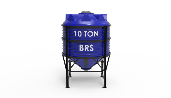10 Ton Blue Plastic Silo Water Tank - Plastic Water Tanks Shop Manufactory